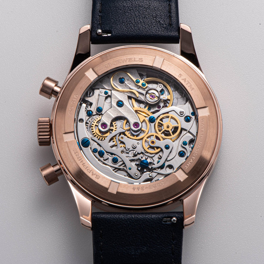 Sugess Pilot Chronograph S423 - Sea-Gull ST19 movement | Bartels Watches